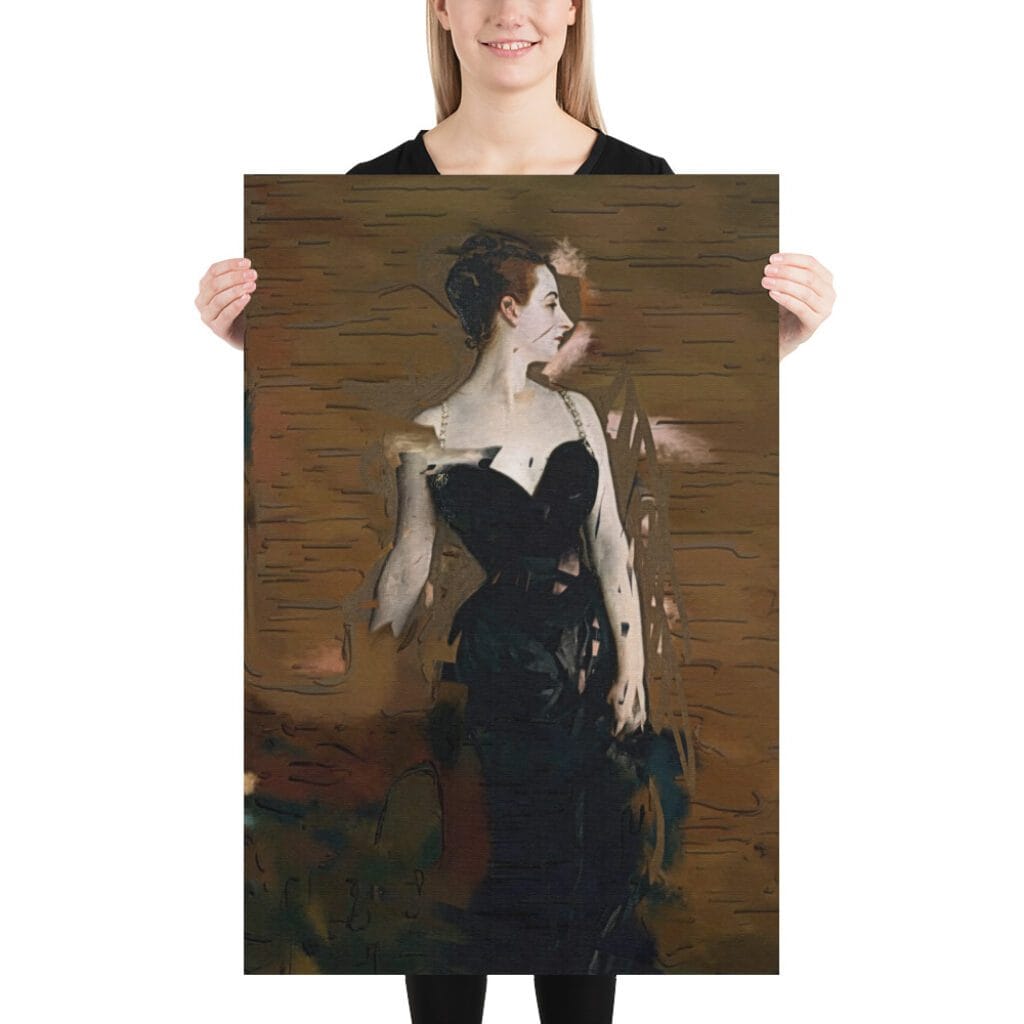Abstract Self Portrait No. 2 : Madam X , Large Digital Wall Art Fine ...