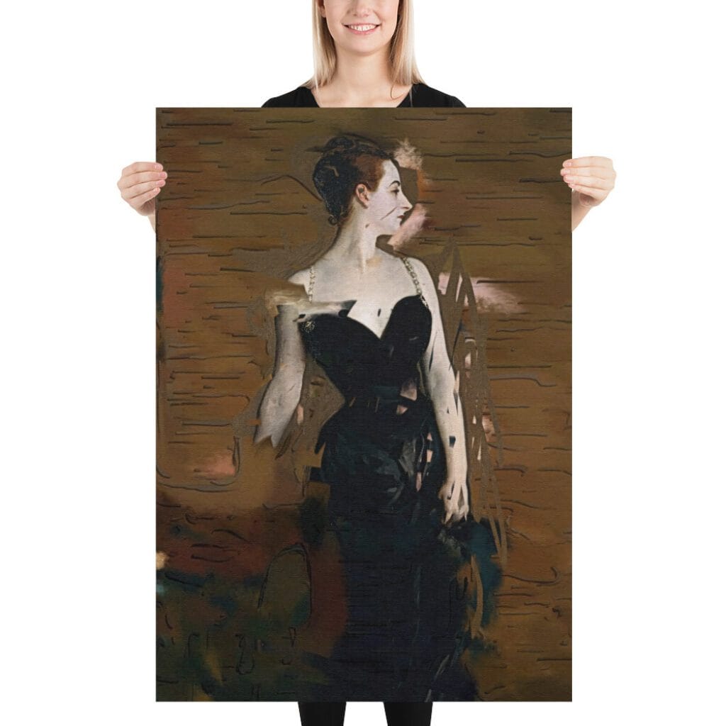 Abstract Self Portrait No. 2 : Madam X , Large Digital Wall Art Fine ...