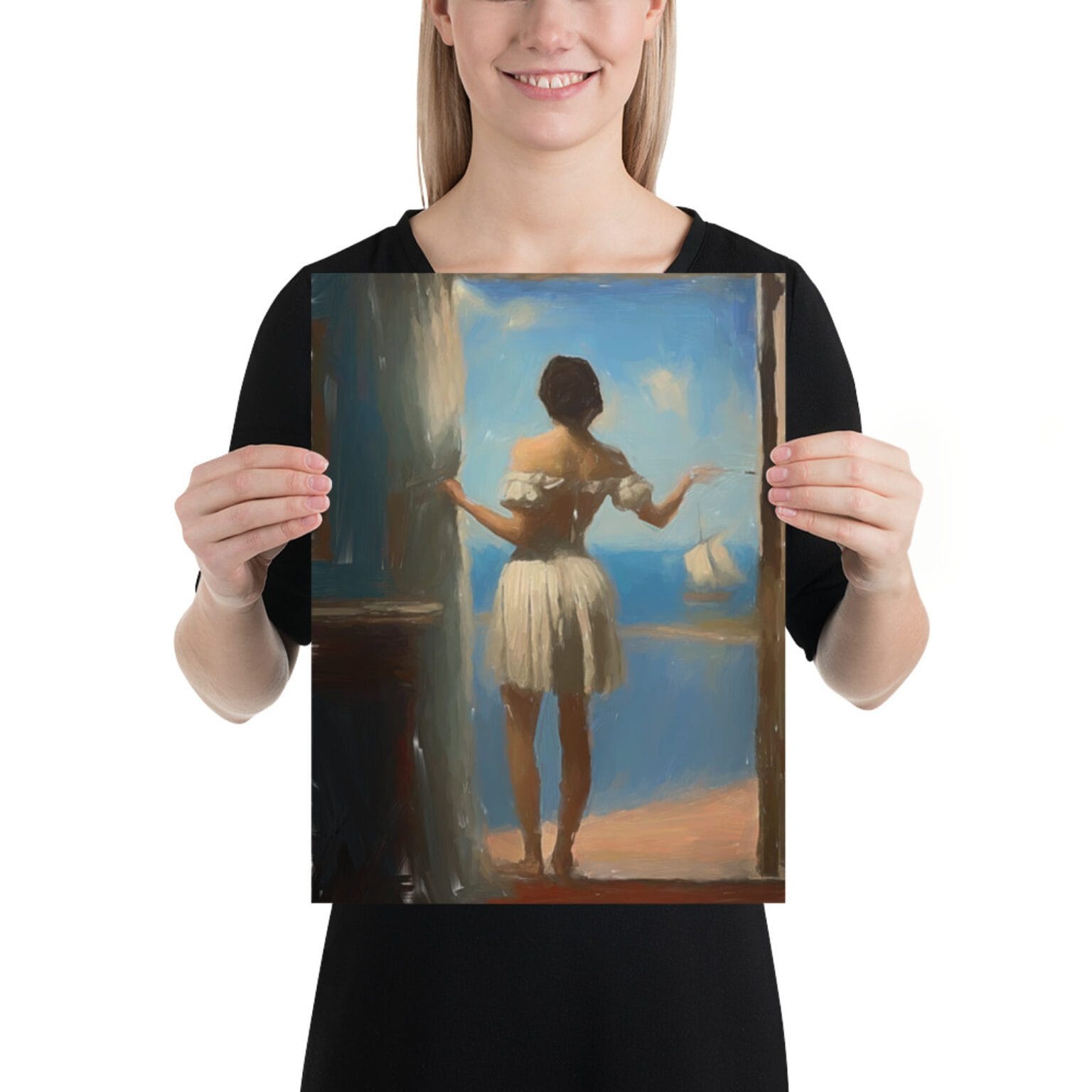 Classical Wall Art Prints No. 7 : Noblewoman , Large Digital Wall Art ...