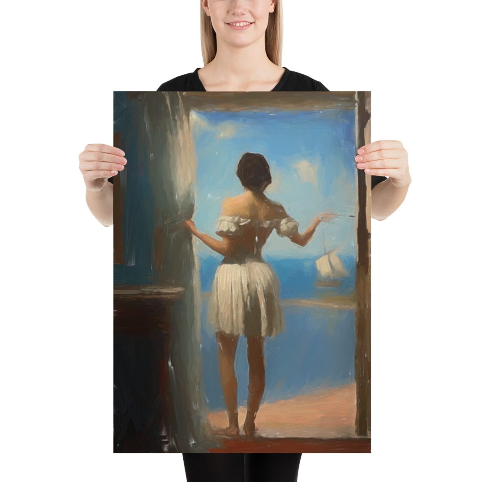 Classical Wall Art Prints No. 7 : Noblewoman , Large Digital Wall Art ...