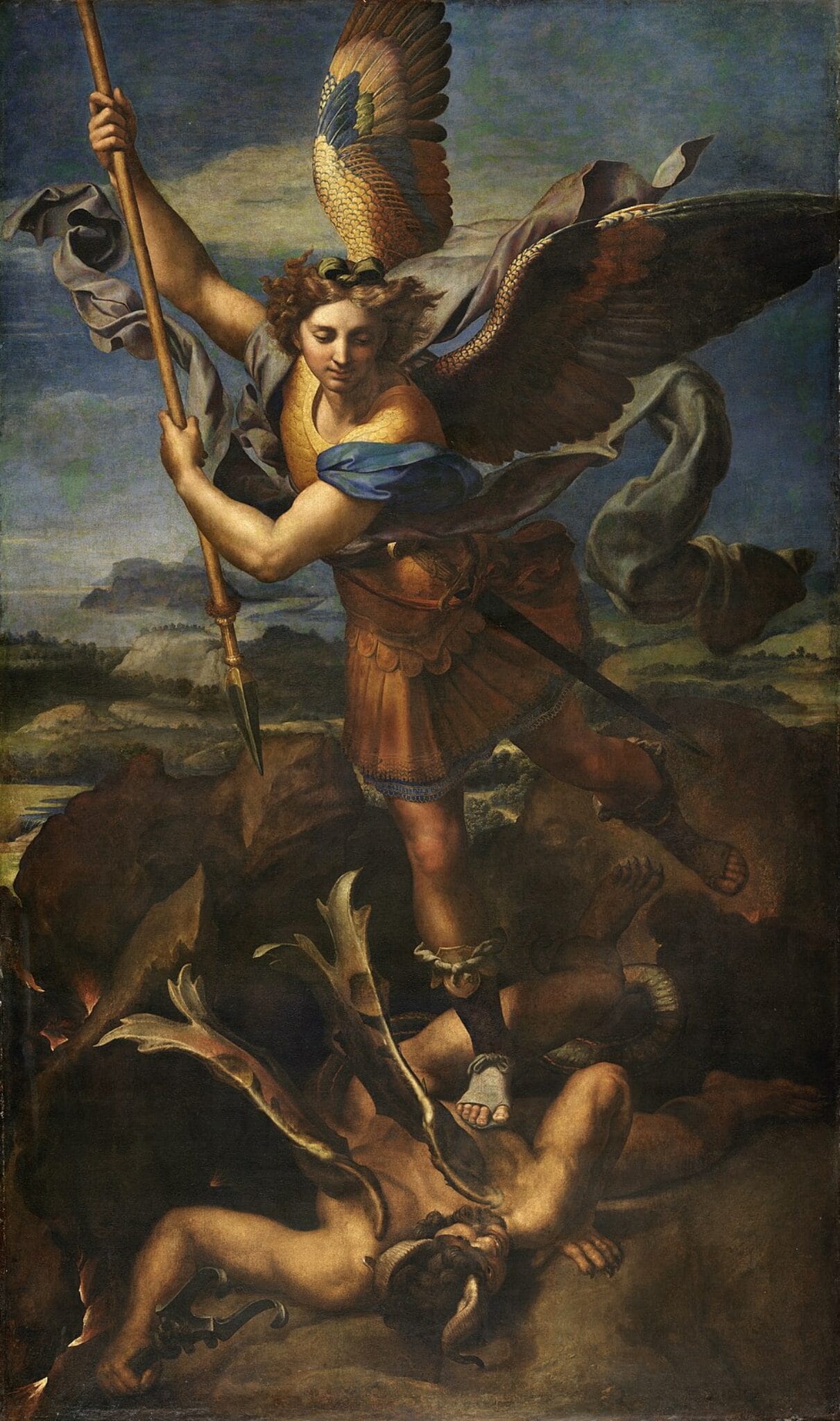 What Is the Meaning of St. Michael Vanquishing Satan