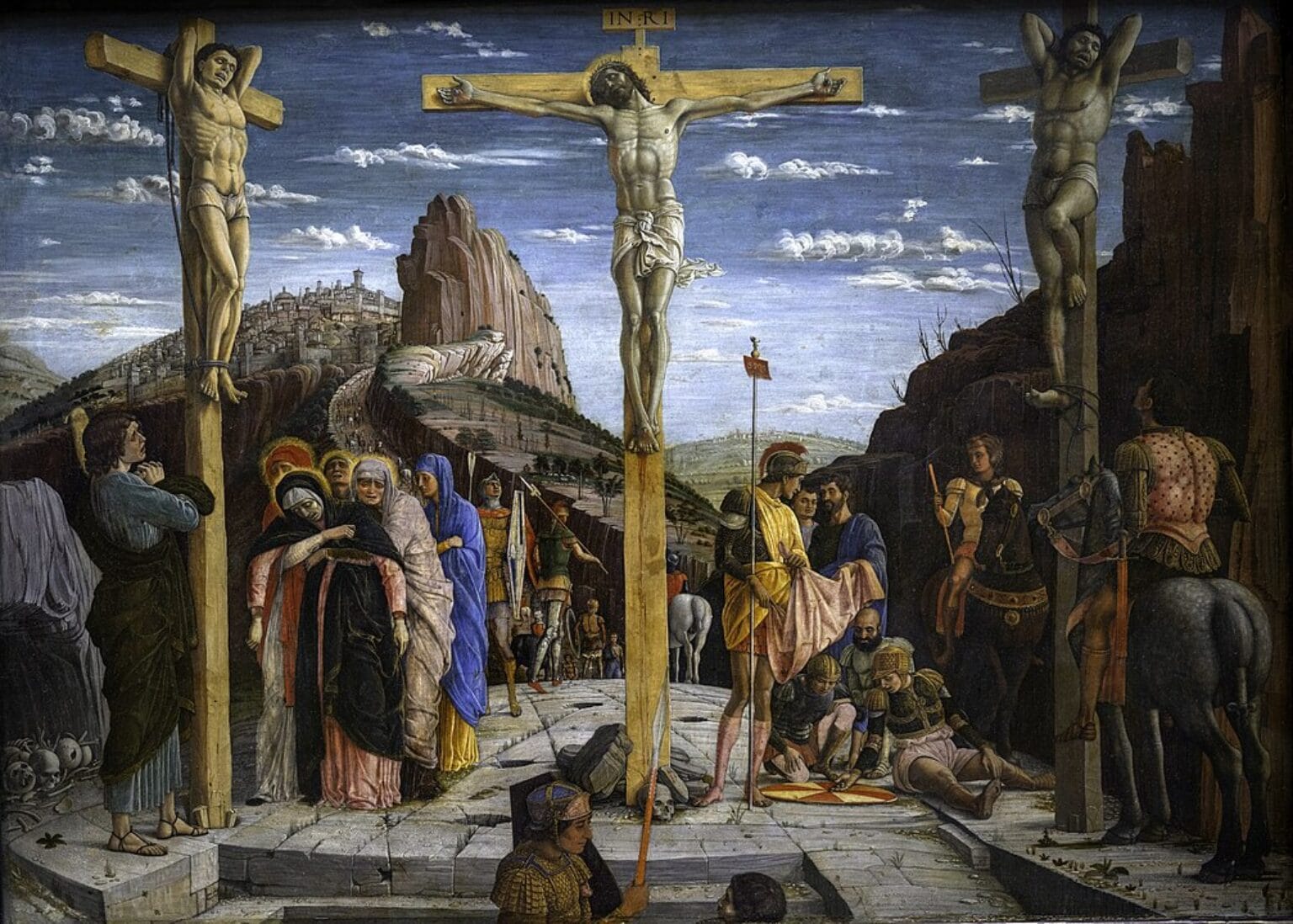 Who were the two thieves crucified with Jesus