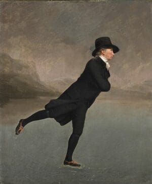 The Skating Minister by Henry Raeburn’s