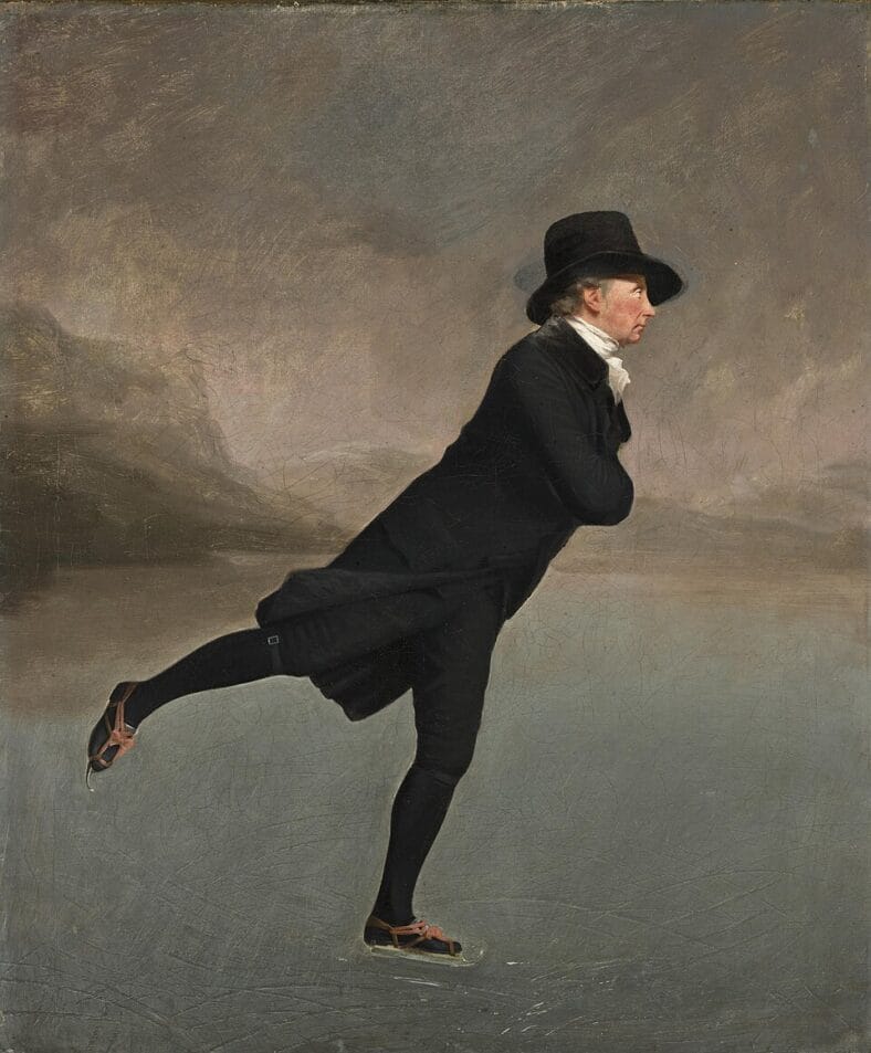 The Skating Minister by Henry Raeburn’s