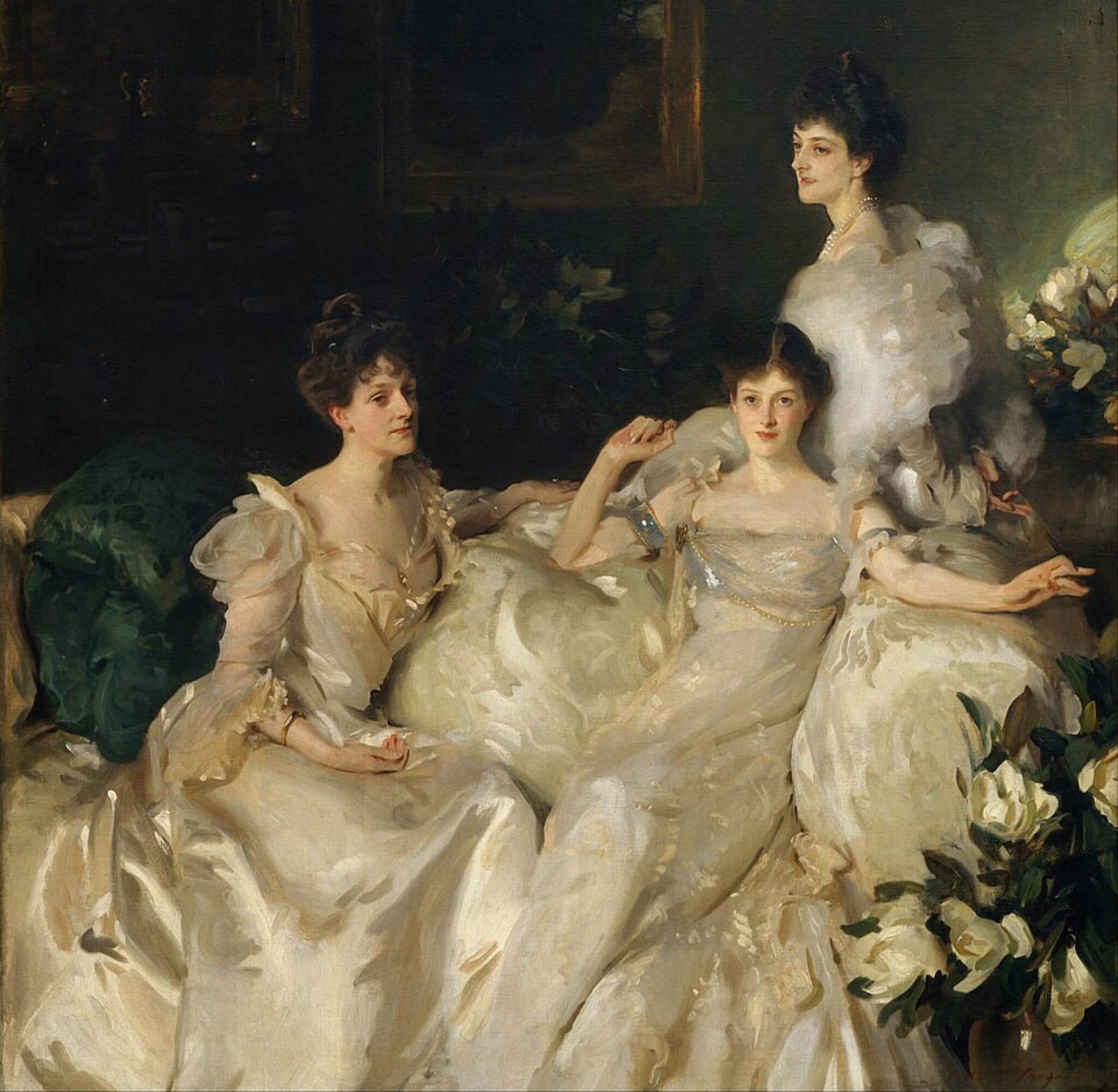 The Journey of The Wyndham Sisters Painting: From Salon to Museum